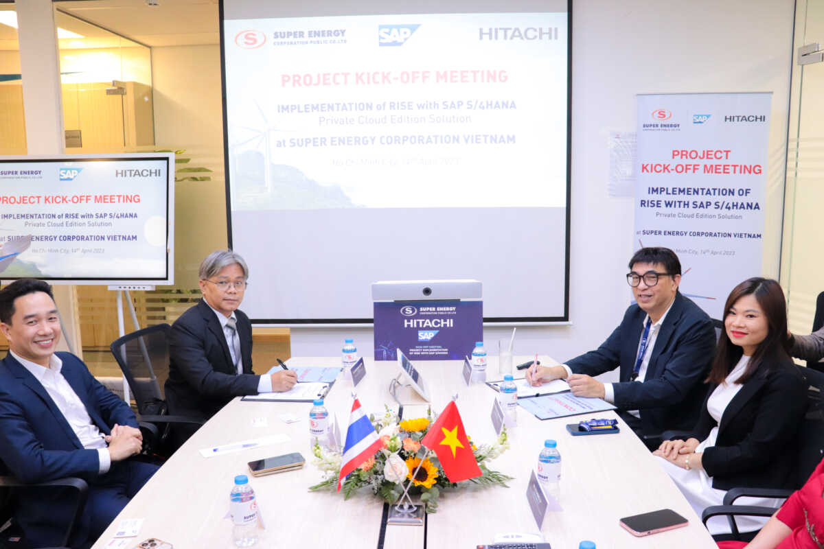 Super Energy Corporation (Vietnam) and Hitachi Vantara (Vietnam) Kick ...